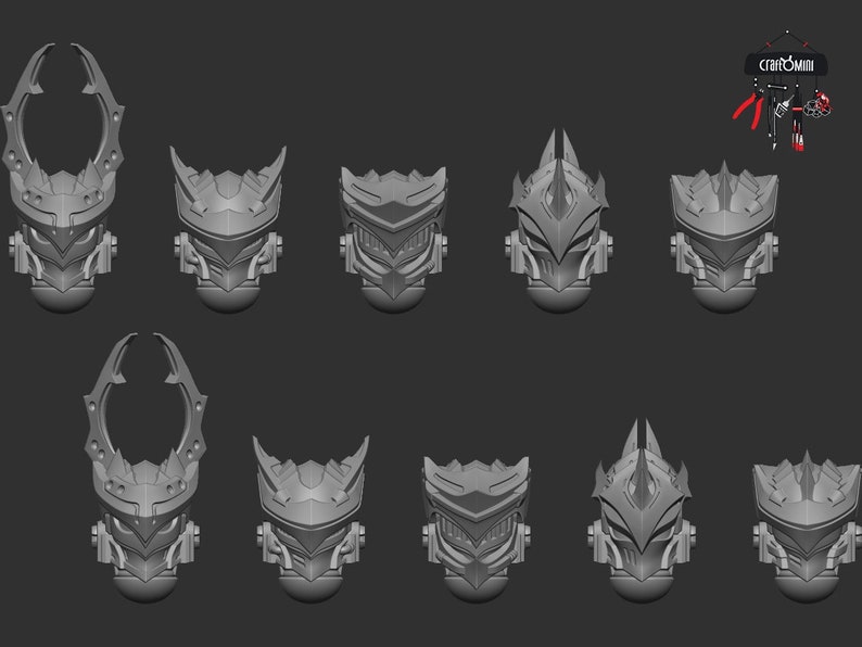 Emerald Dragoon Helmet Type 1 X10 - Etsy