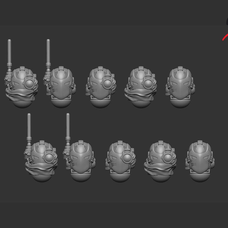 40k All Space Marine Helmets - Etsy Canada