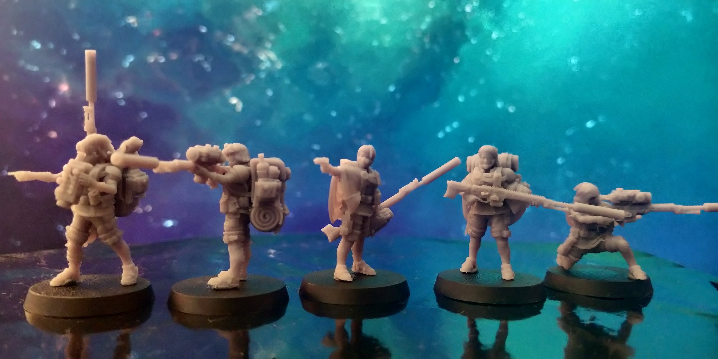 Space Trooper Female Halfling Sniper X5 - Etsy