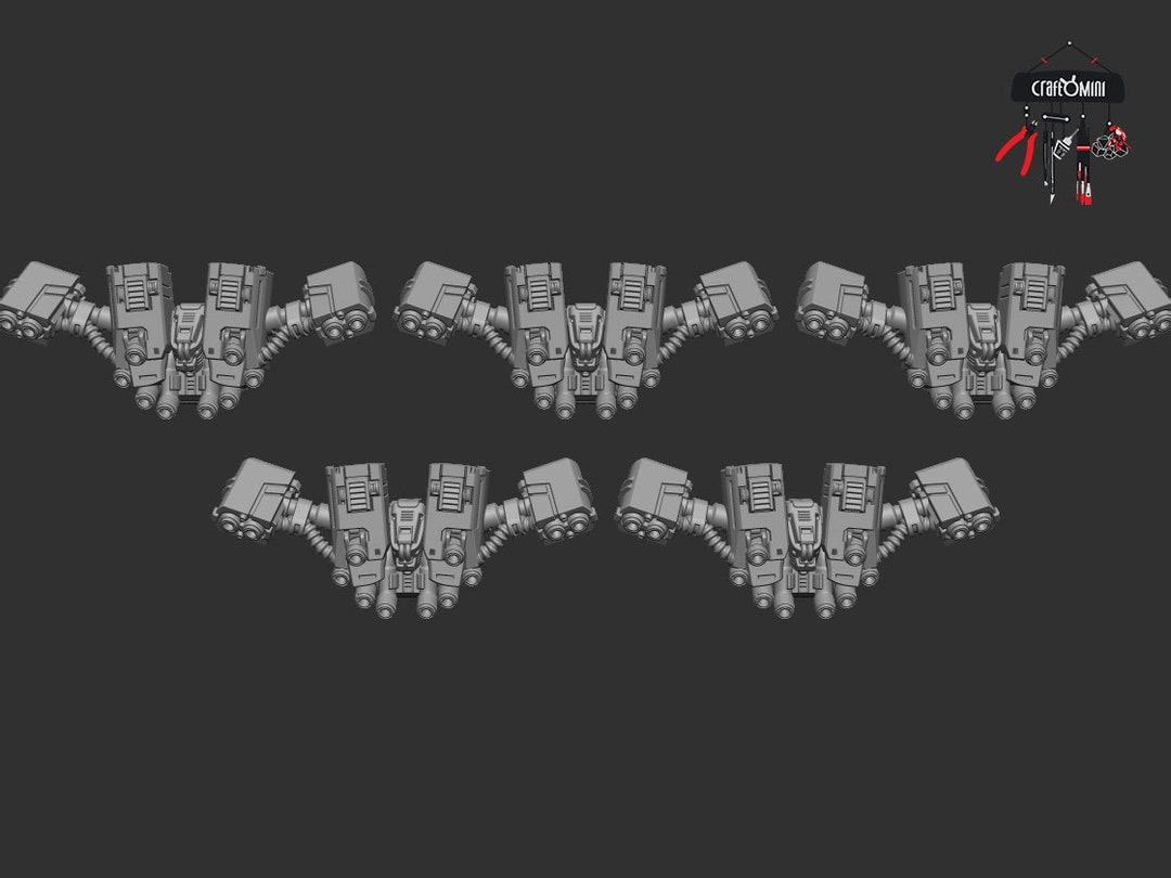 Space Trooper Jump Pack Type 1 Conversion Bits (x5) - Etsy