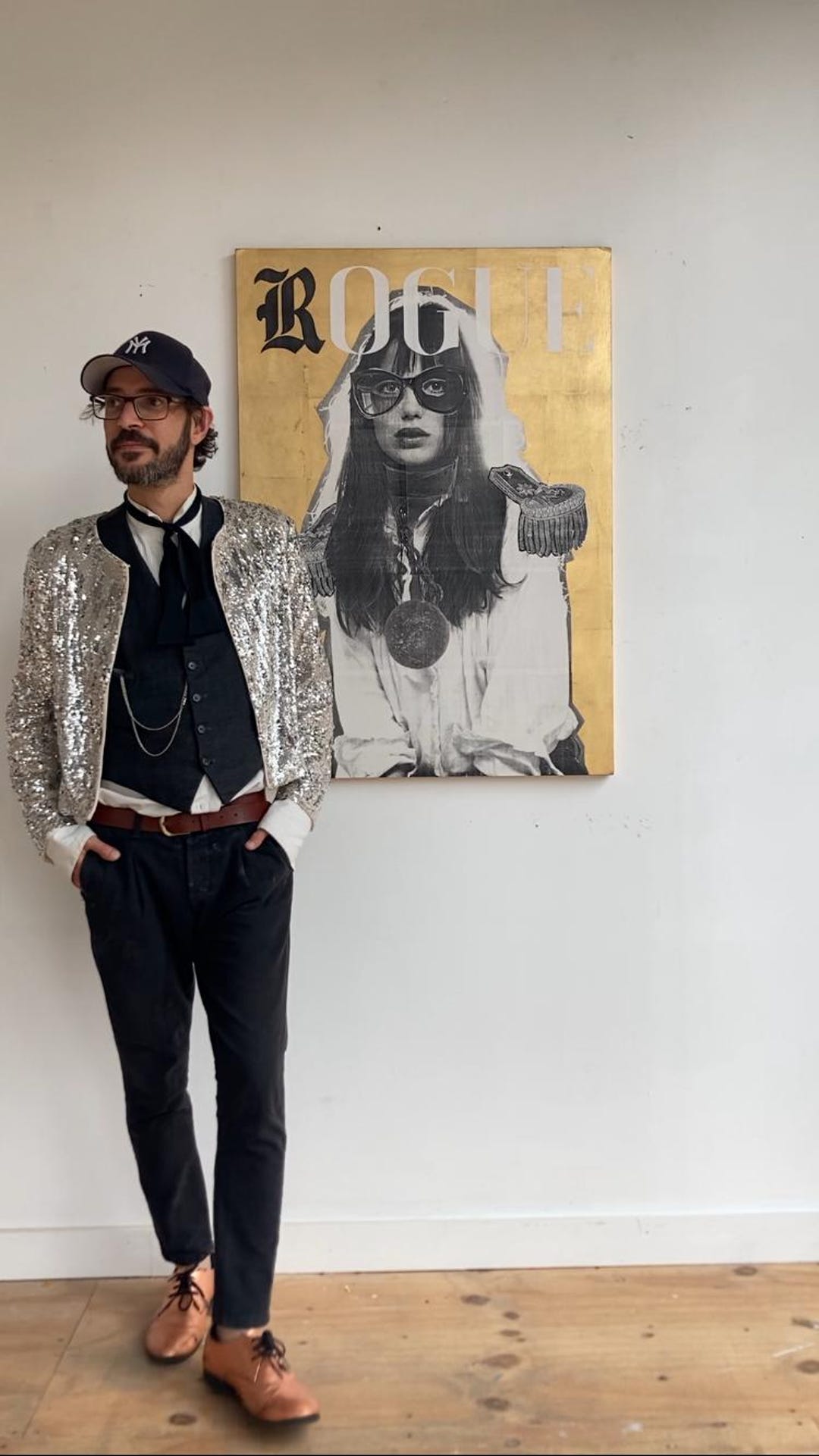 Jane Birkin Gold Leaf Portrait | Matt Youth Rogue Collection - Etsy UK
