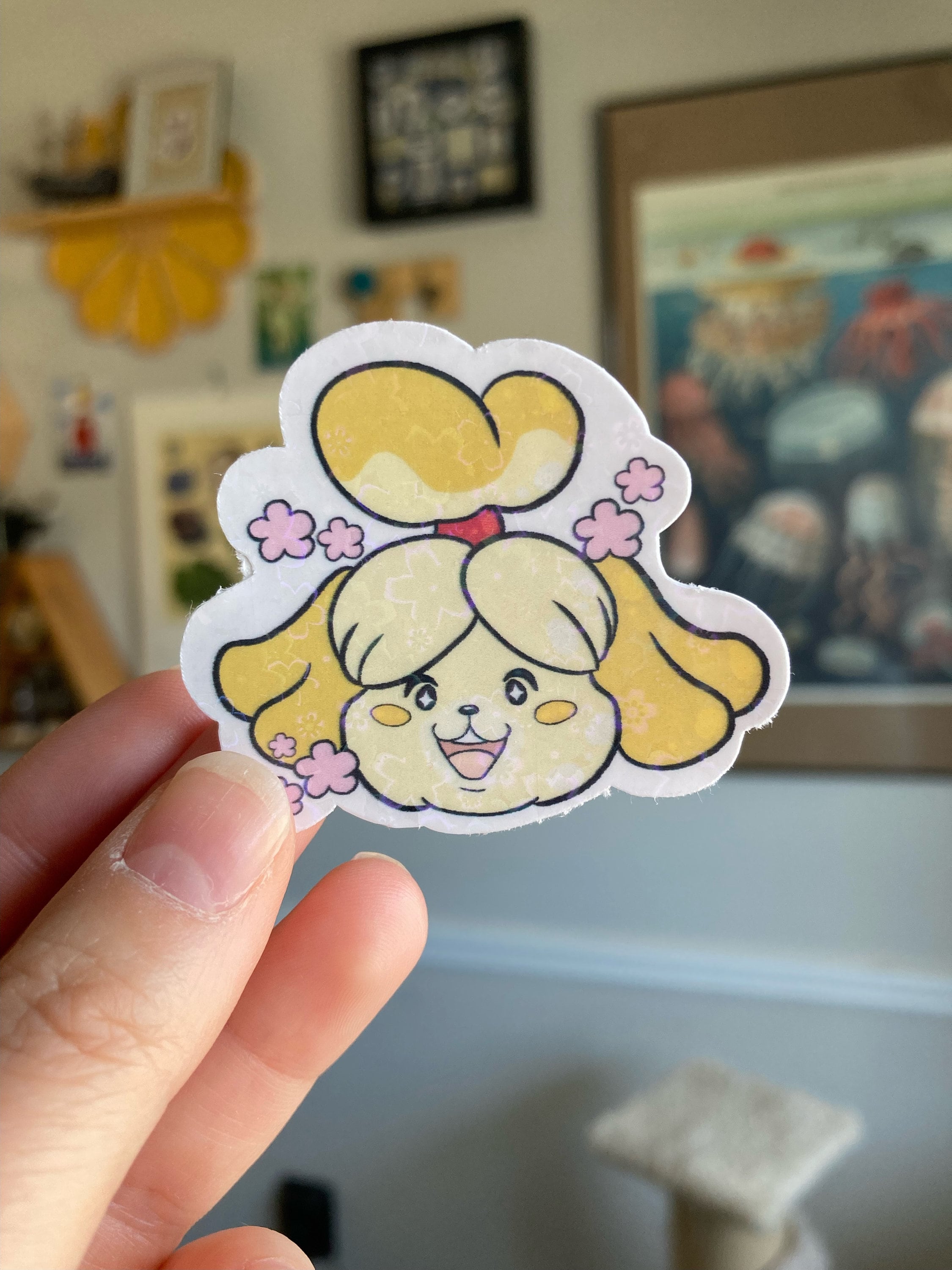 Animal Crossing Isabelle Stickers Three Pack - Etsy