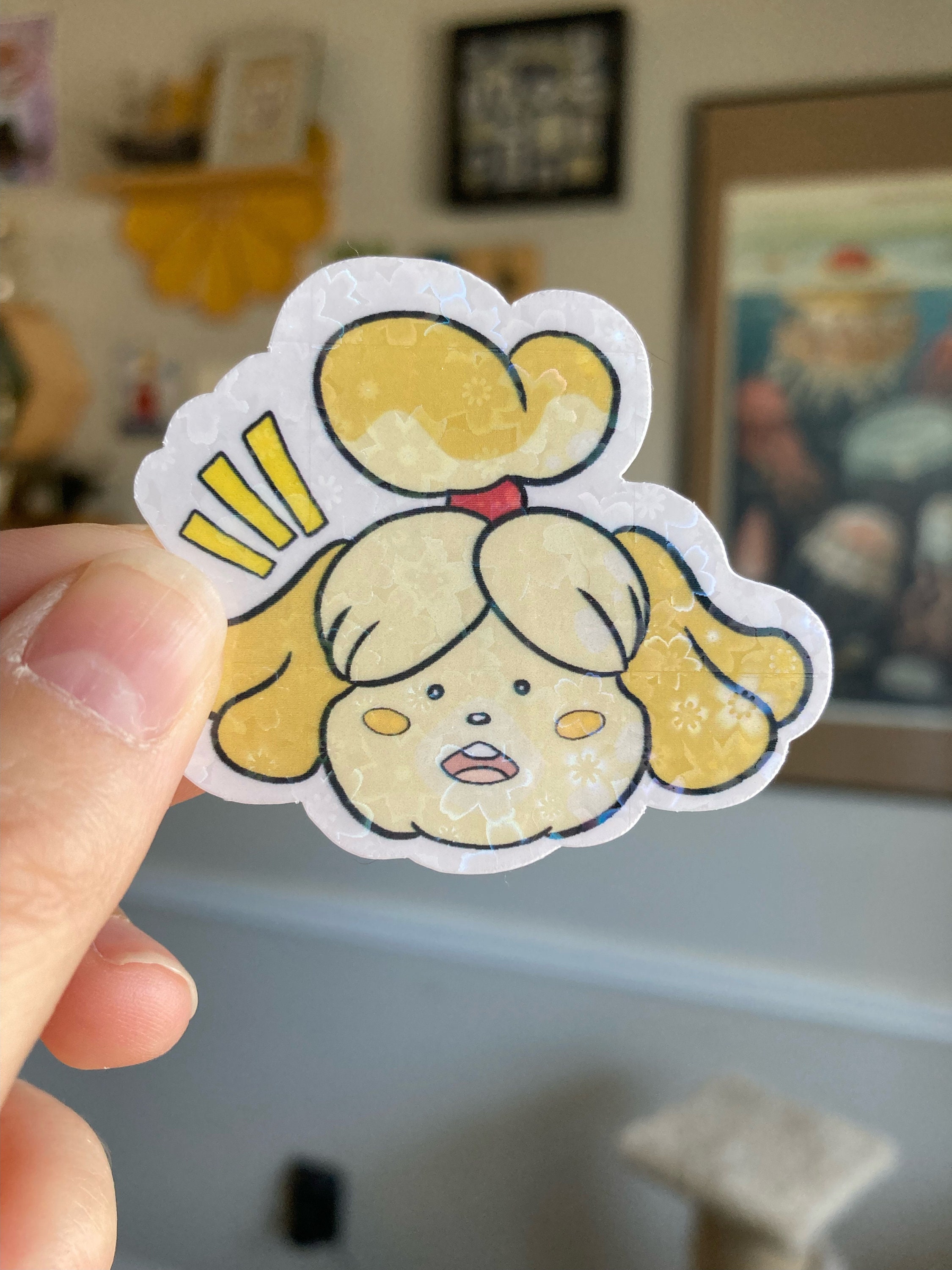 Animal Crossing Isabelle Stickers Three Pack - Etsy