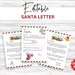 Letter to Santa Bonus Coloring Pages Dear Santa Printable - Etsy