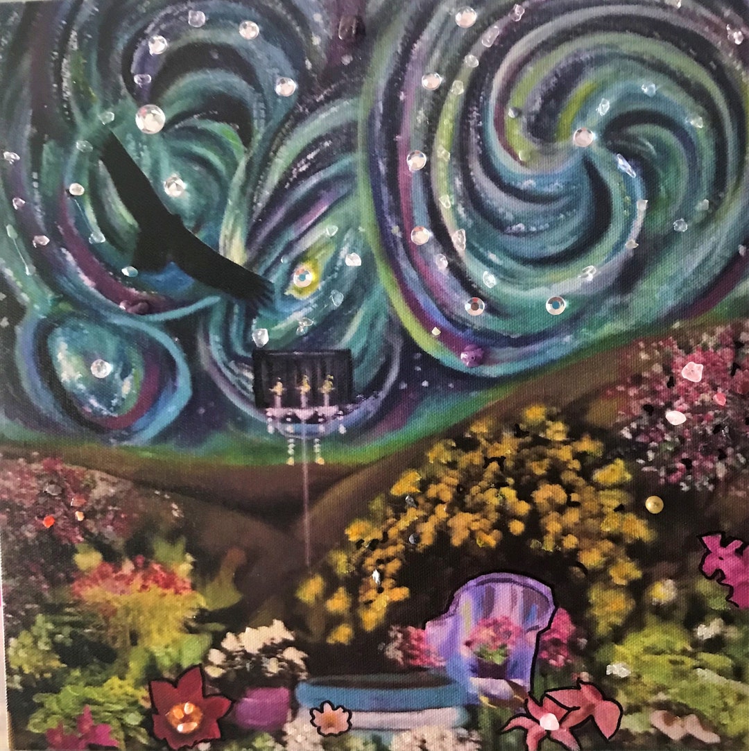 Spiritual Art, New Age, Crystals, Healing Energy, Eclectic, Mixed Media ...
