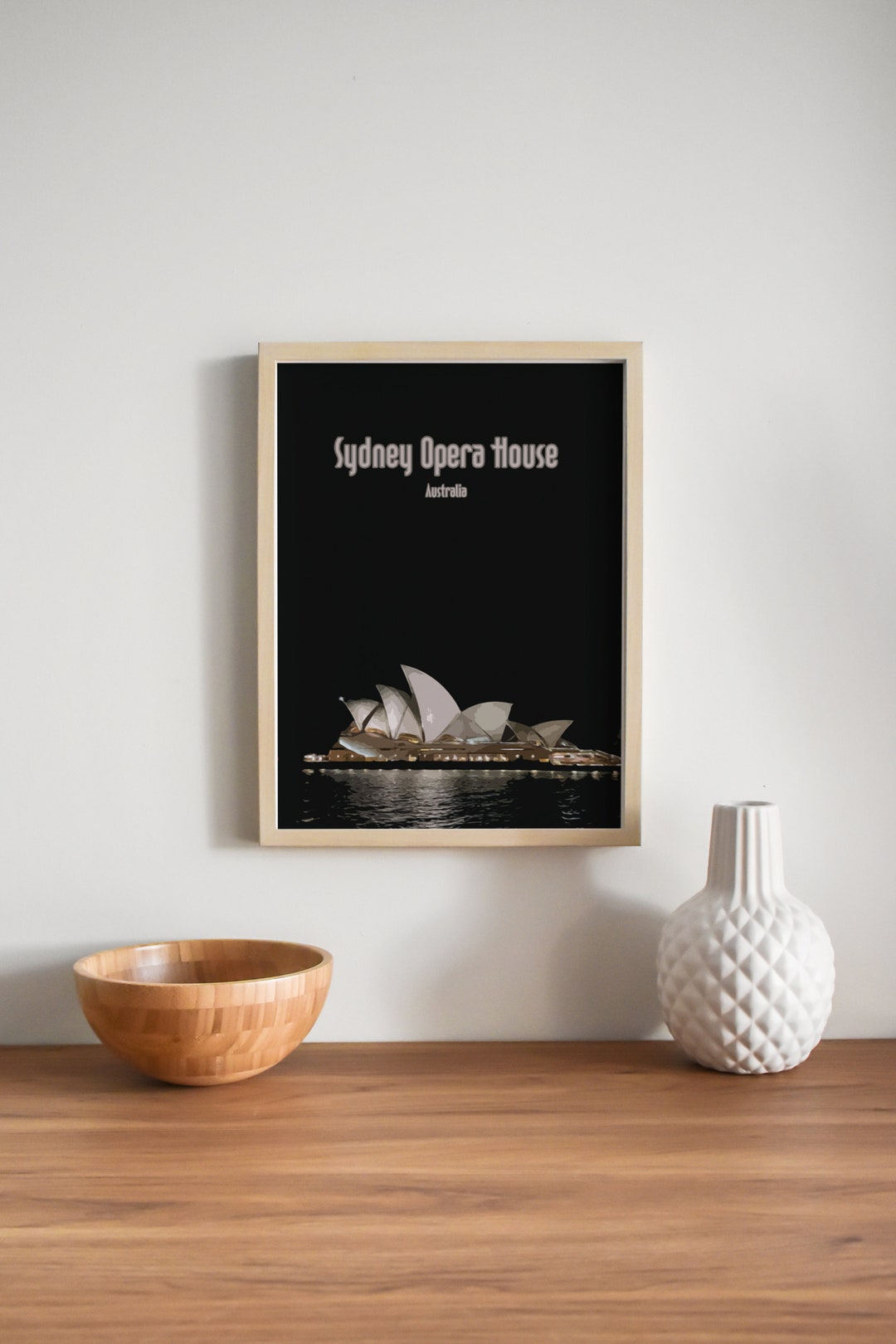 Sydney Opera House Poster, Sydney Australia, Digital Wall Art, Travel ...