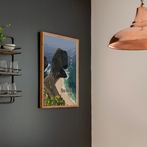 Bali Indonesia Poster Nusa Penida Island Poster Digital Wall - Etsy