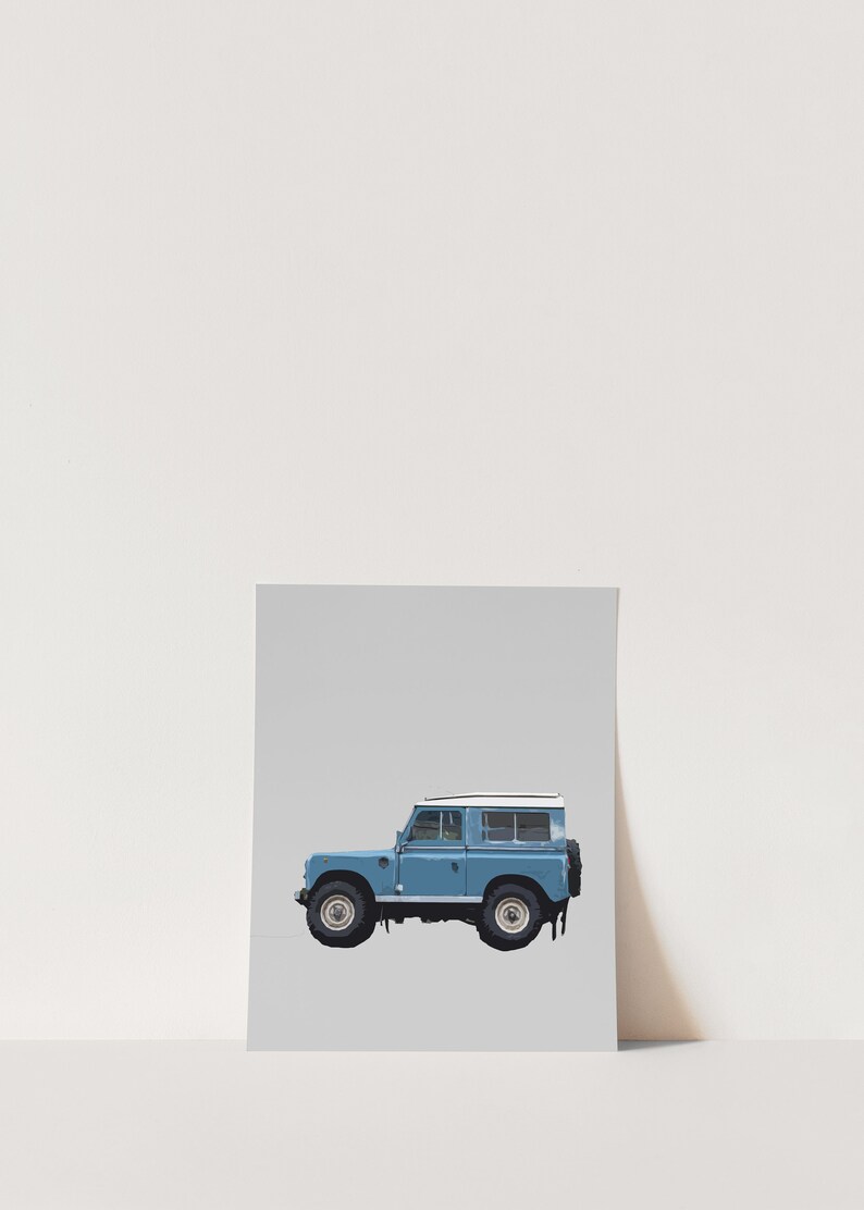 Land Rover Defender Poster, Digital Wall Art, Land Rover Picture - Etsy