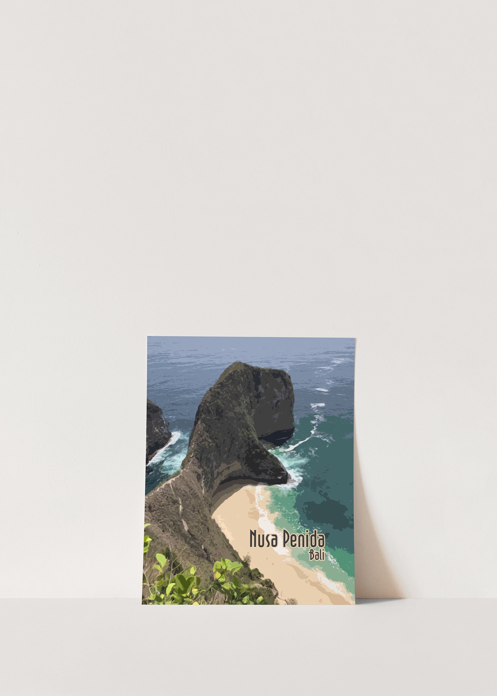 Bali Indonesia Poster Nusa Penida Island Poster Digital Wall - Etsy