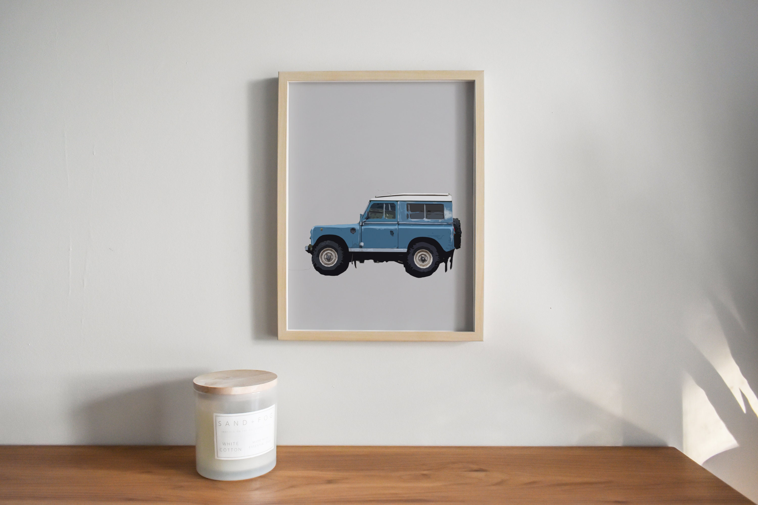 Land Rover Defender Poster, Digital Wall Art, Land Rover Picture - Etsy