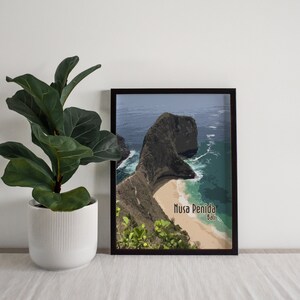 Bali Indonesia Poster Nusa Penida Island Poster Digital Wall - Etsy