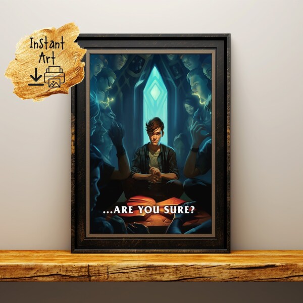 Dungeons and Dragons Printable Poster - Etsy