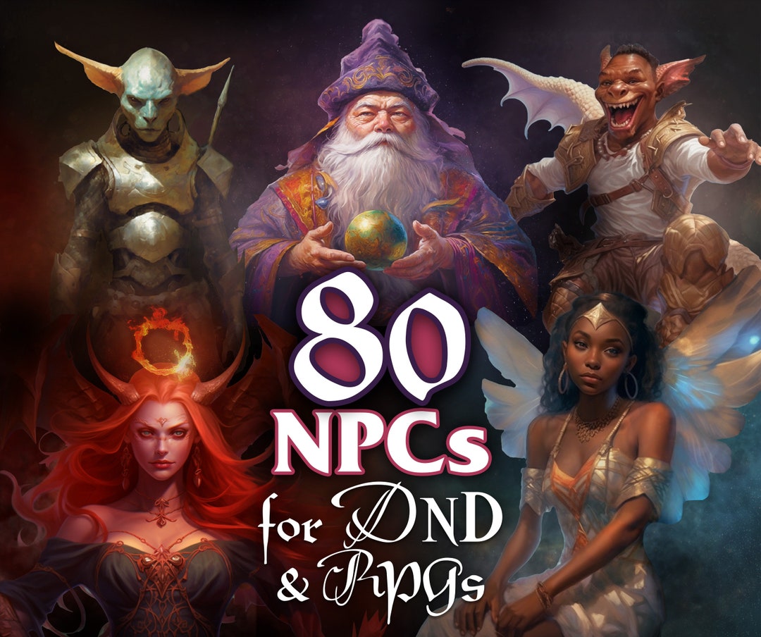 Npcs Dnd Character Portraits Dnd Class Tokens RPG Character Art ...