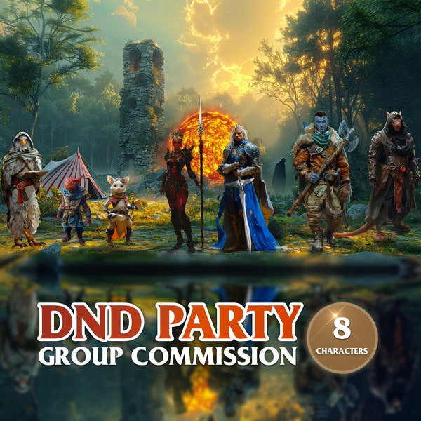 Dnd Commission - Etsy