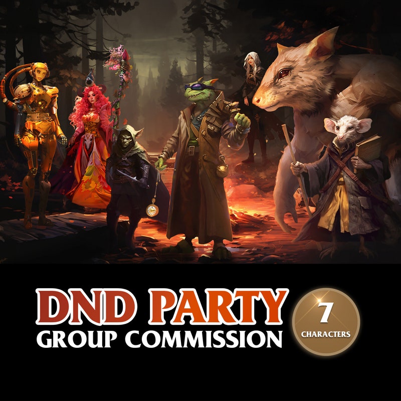 Dnd Party - Etsy