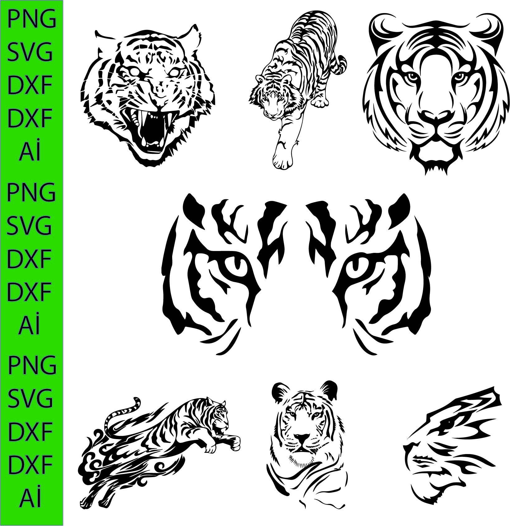 Tiger Head Svg Tigers Head SVG Tiger SVG T-shirt Svg Tiger - Etsy Canada