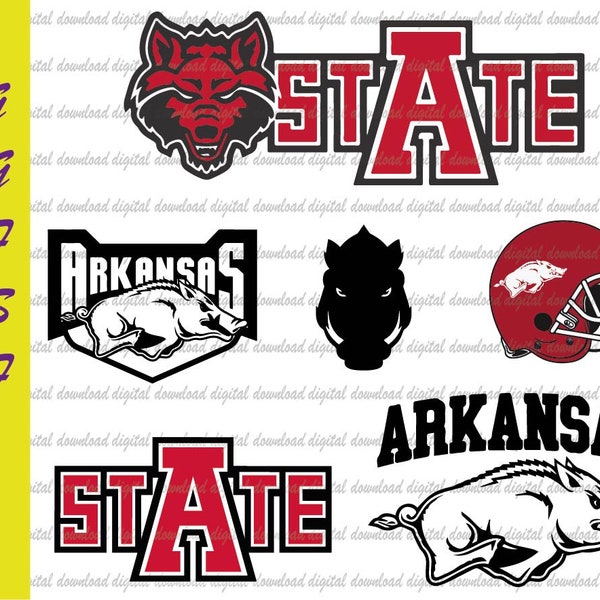 Arkansas Razorbacks - Etsy