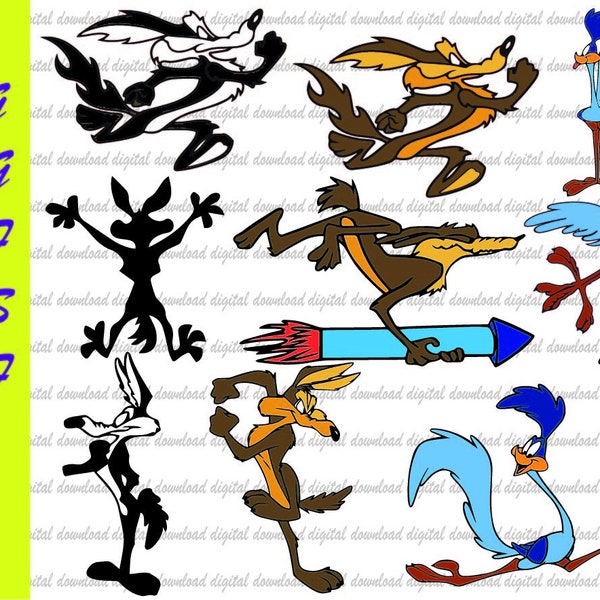 Wile E Coyote - Etsy