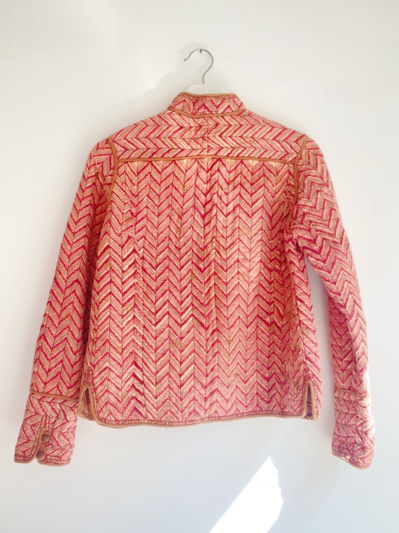size XS rare Phool 1970s vintage quilted jacket - Gem