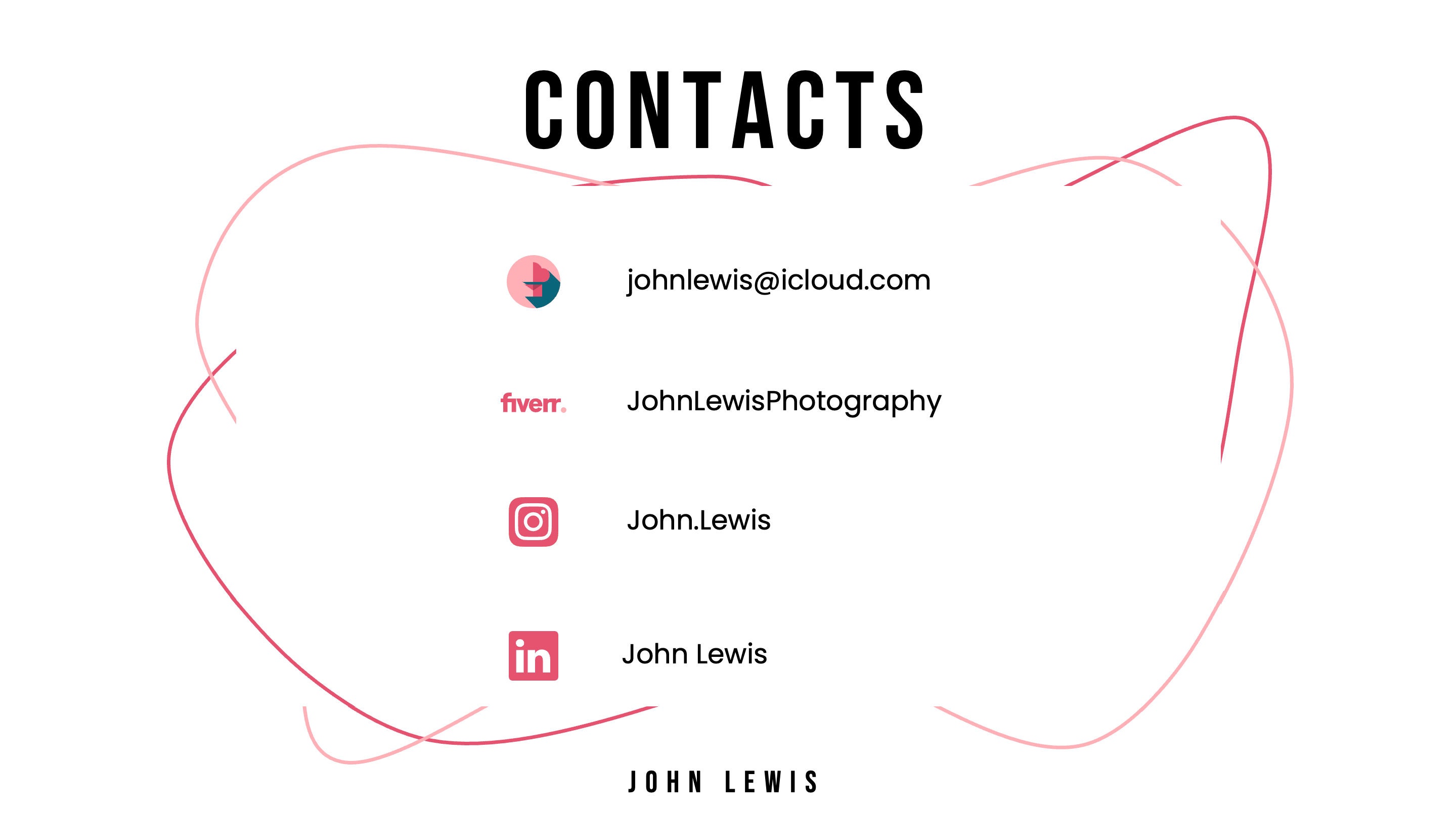 Social Medias Portfolio Design Portfolio Digital Pink Portfolio ...