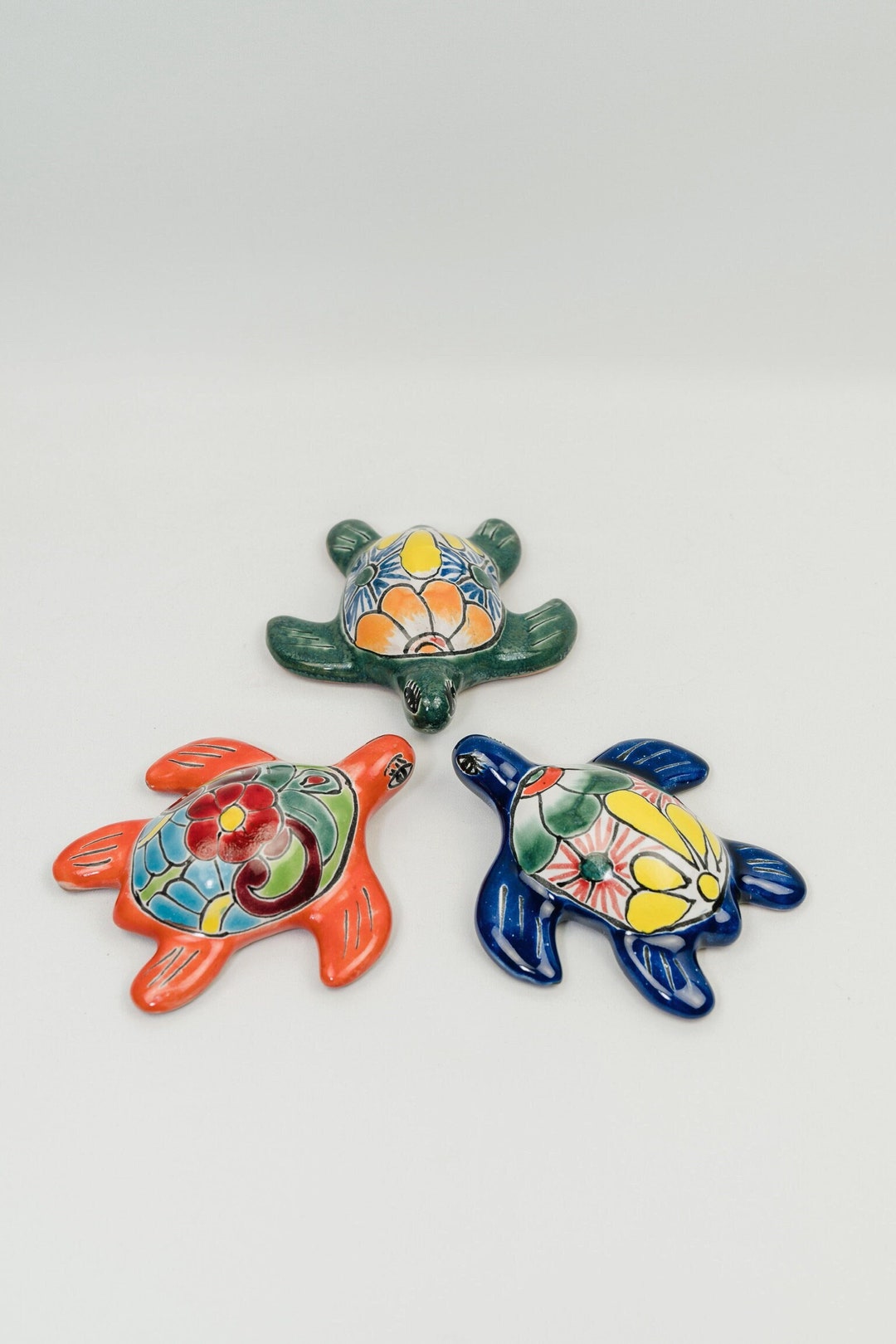 Talavera Sea Turtles - Beautiful Handmade and Hand Painted Unique ...