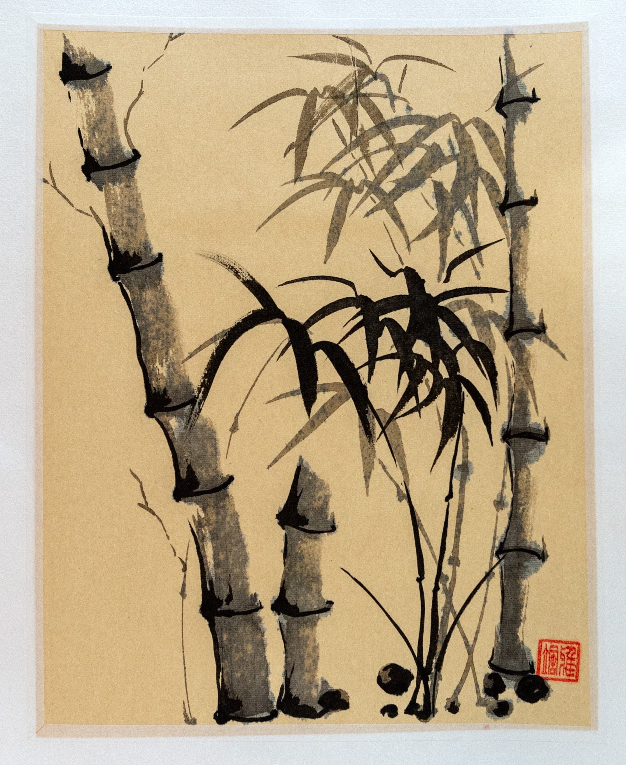 Asian Bamboo Paintings