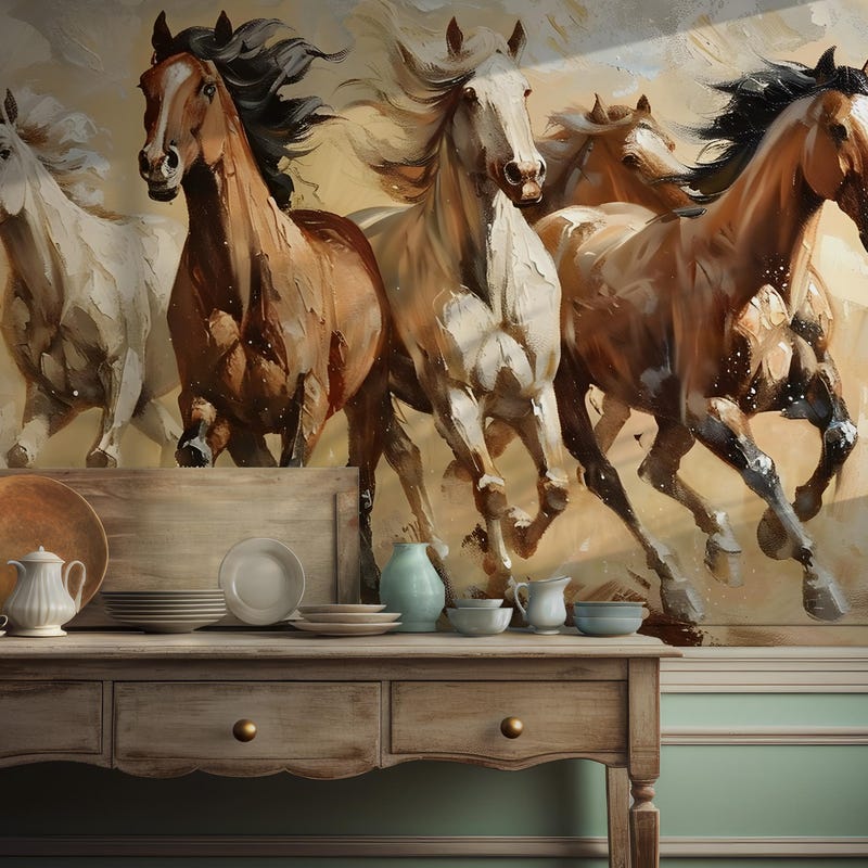 Horse Murals - Etsy