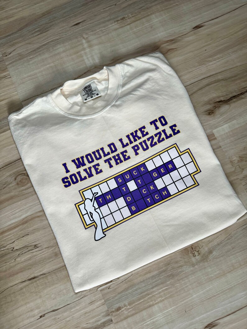 I Would Like Solve the Puzzle, STTD Shirt, Let the Band Play Neck Shirt ...