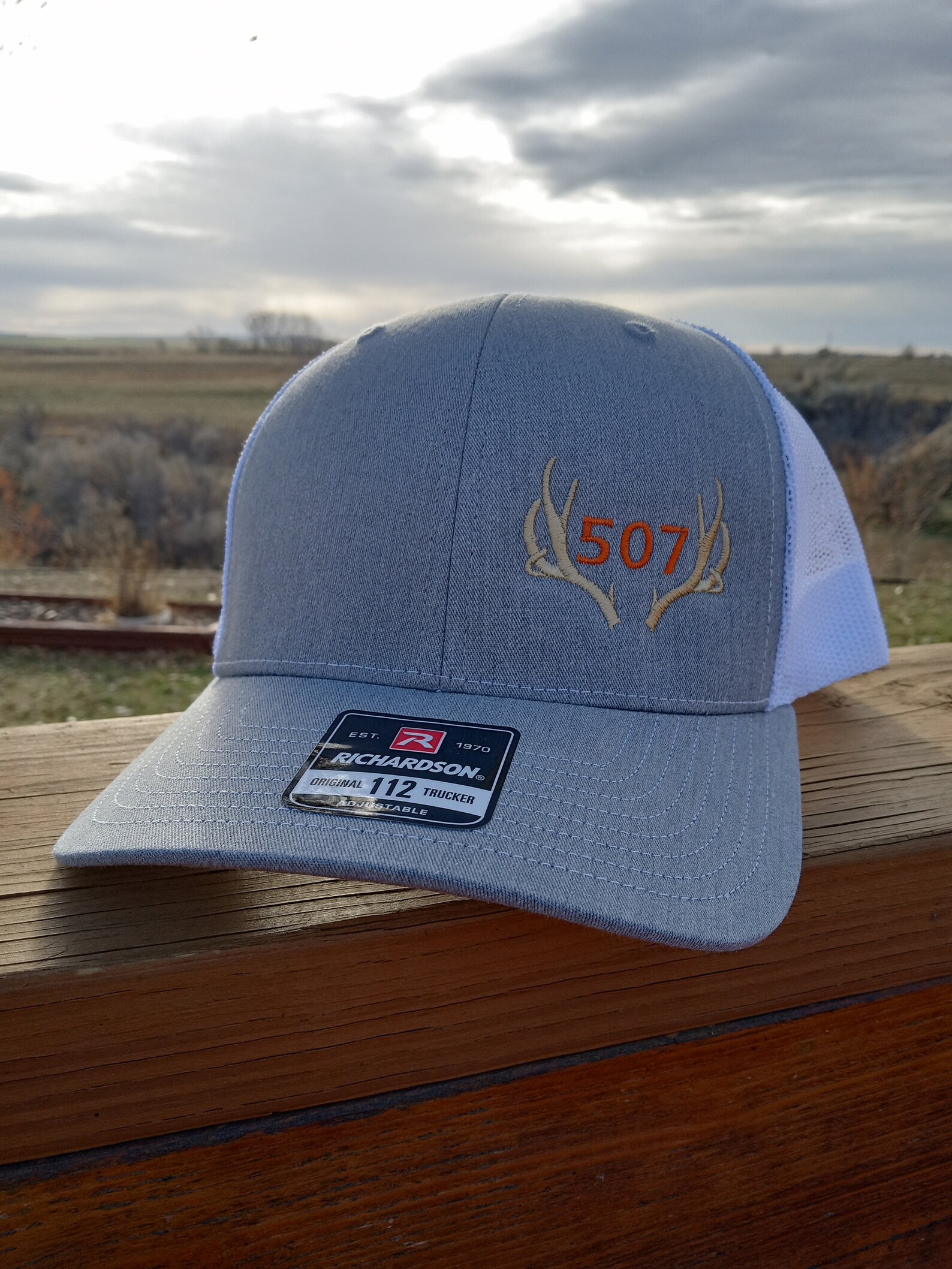 Customized Area Code or Monogram Hat | Deer Antlers | Trucker Hat ...