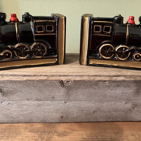 Train Bookends - Etsy