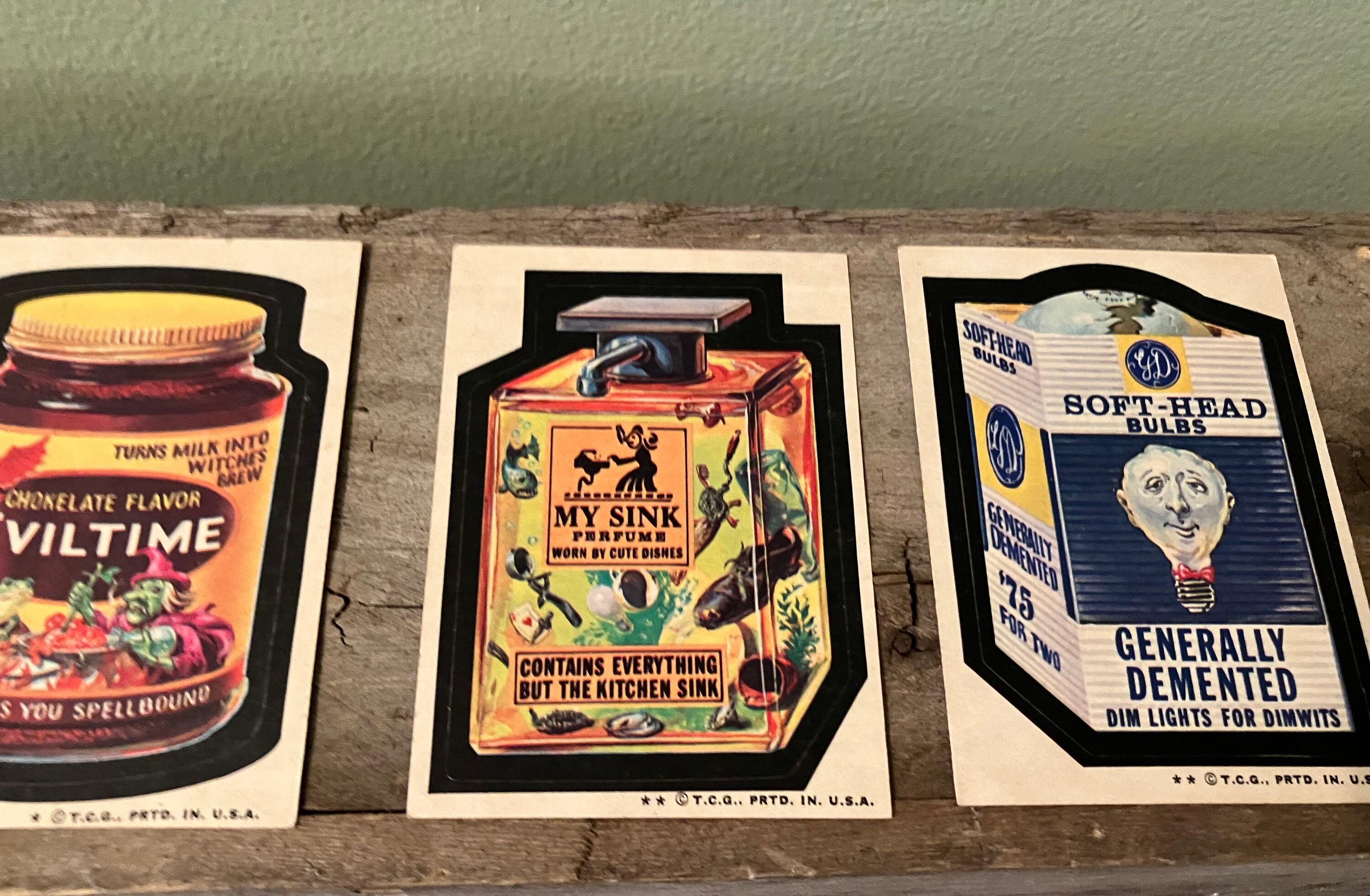 Set of 10 Wacky Packages Stickers Unused - Etsy
