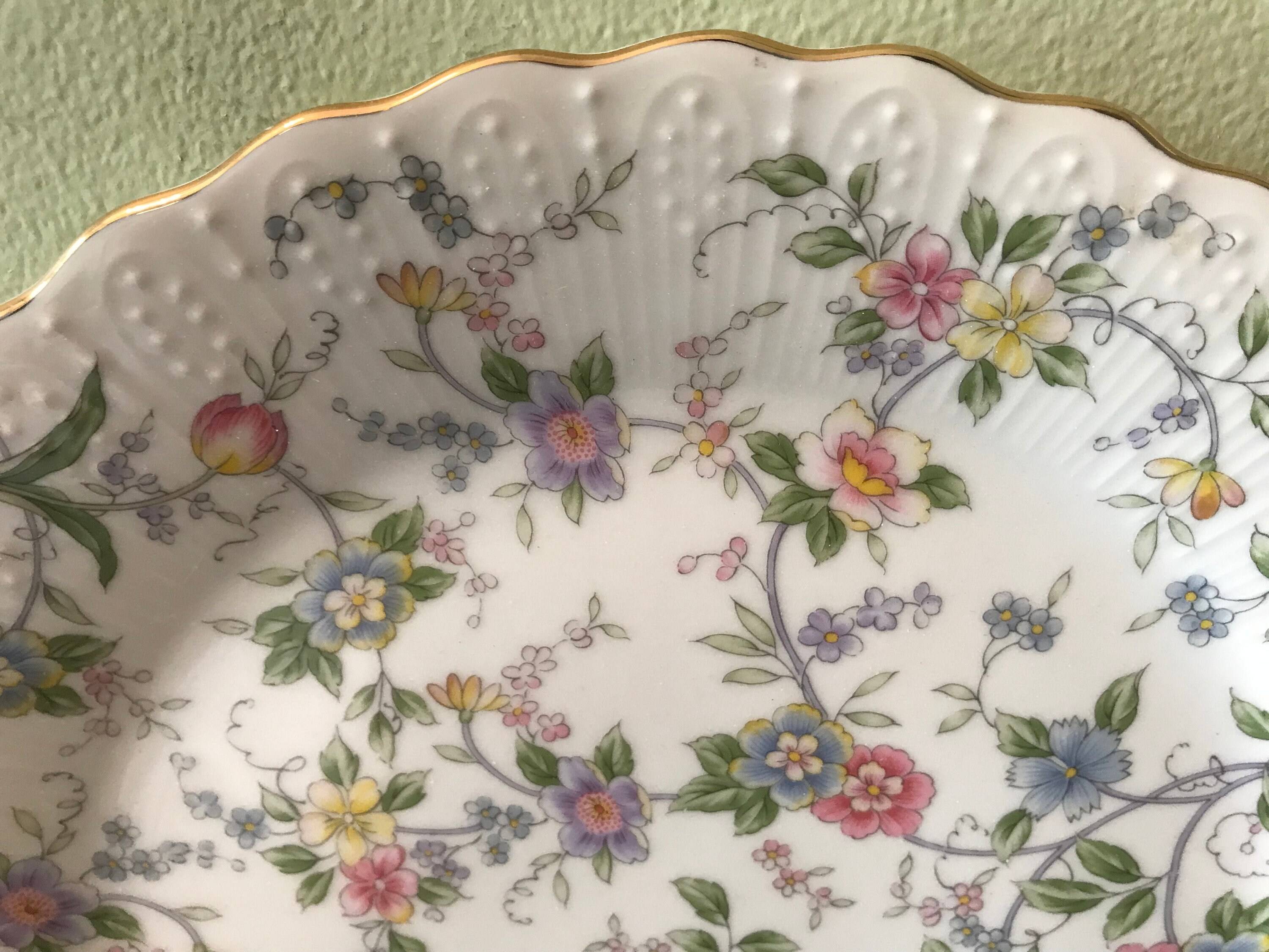 Vintage Andrea by Sadek Fine China Cake Plate and Server - Etsy