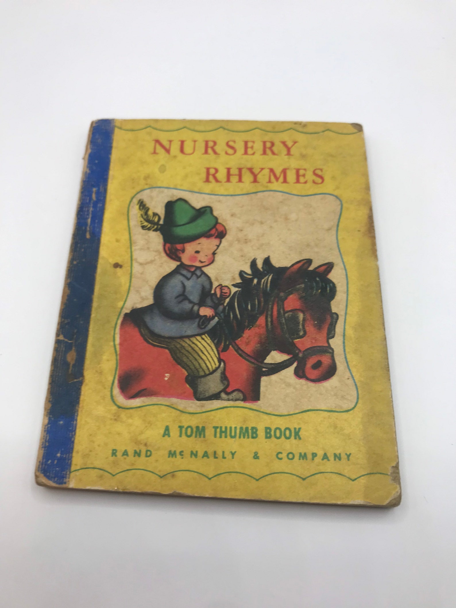 Vintage 1940’s Mini Tom Thumb Book - Nursery Rhymes - Etsy
