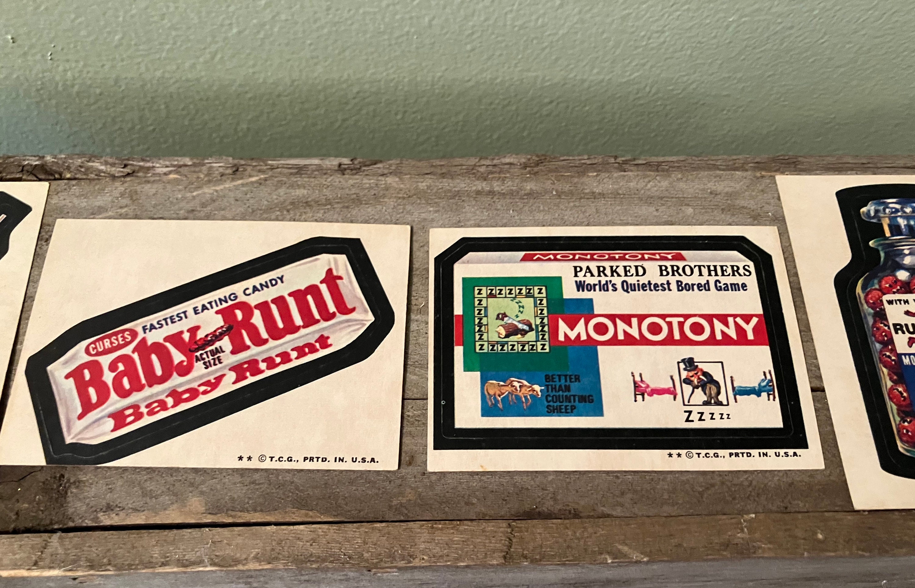 Set of 10 Wacky Packages Stickers Unused - Etsy