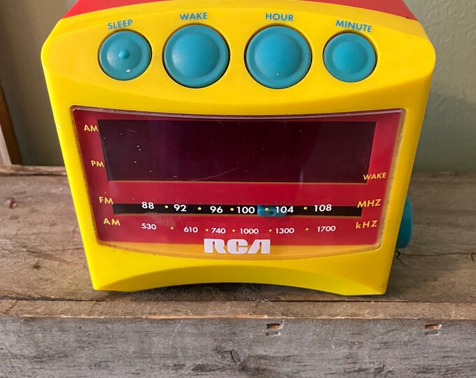 Vintage 1996 RCA Clock Radio Works - Etsy