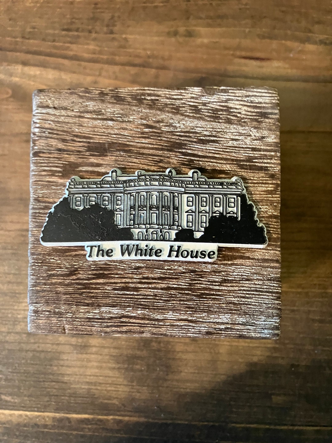 Vintage White House Refrigerator Magnet - Etsy