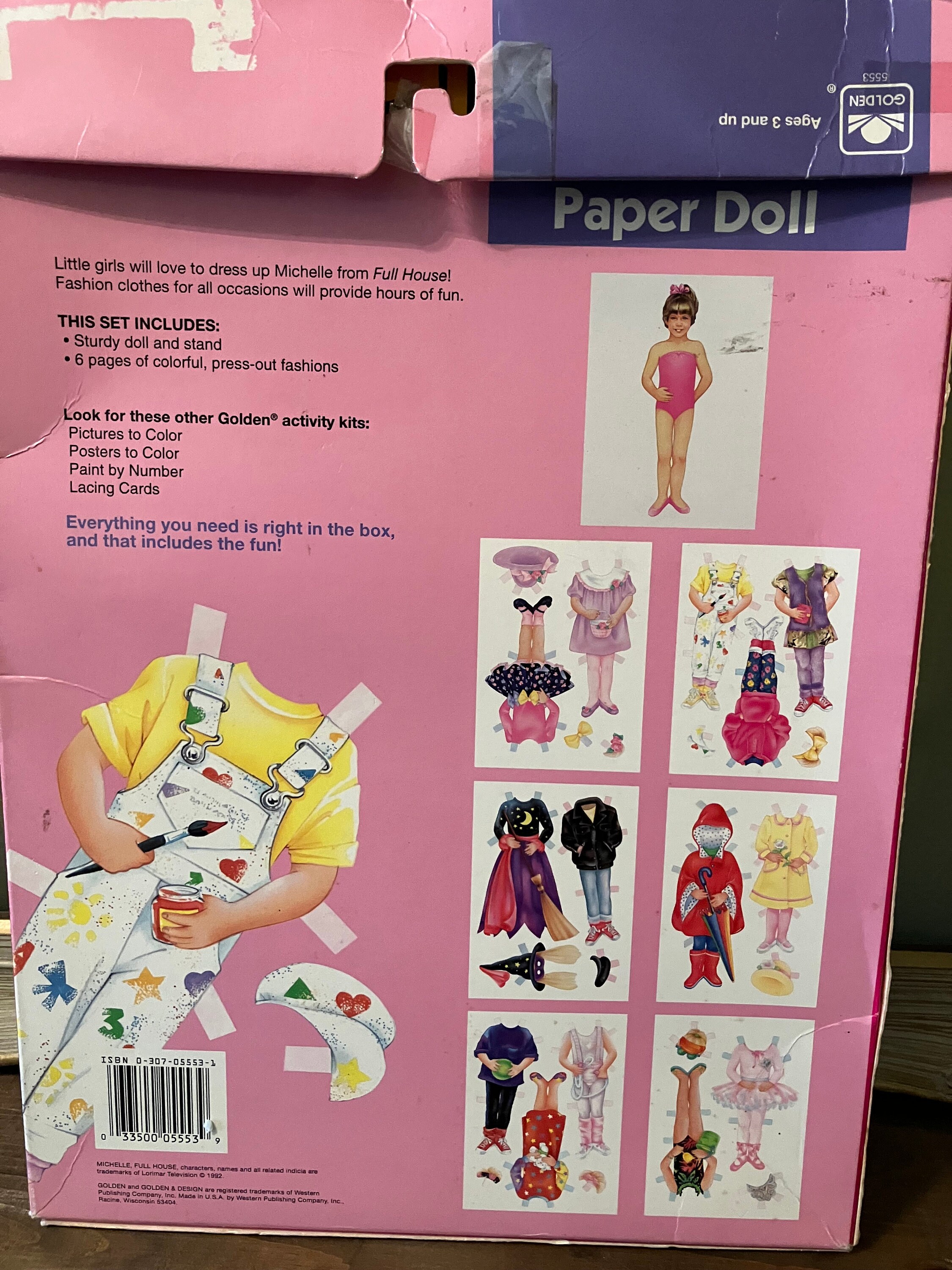 Rare Full House Michelle Paper Doll Set - Etsy