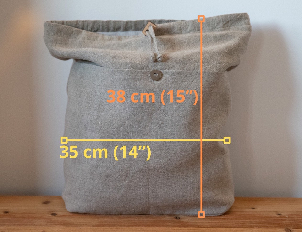 Linen Backpack With Daisies, Gray Natural Backpack, Boho Backpack ...