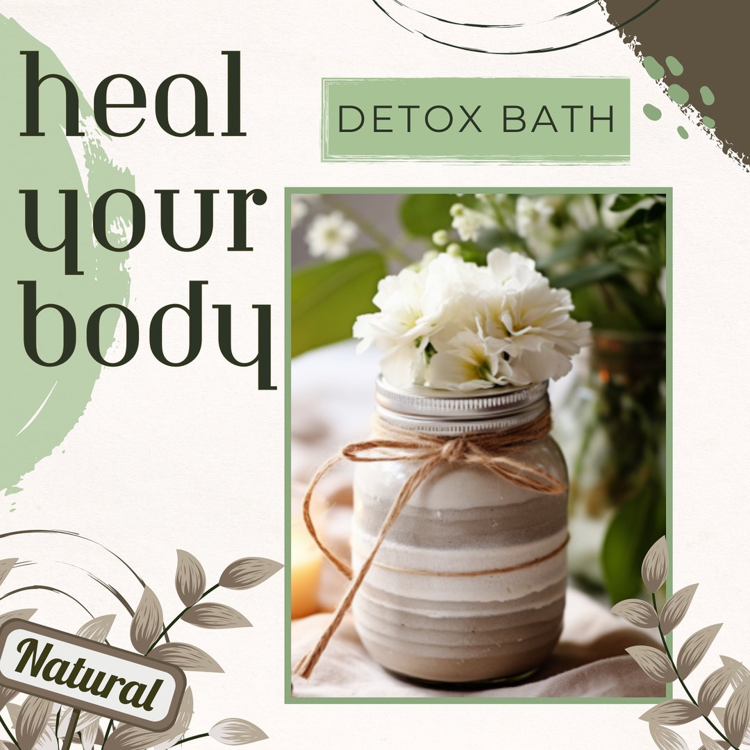 Healing Detox Bath Spa Bath Healthy Body Cleanse Rid - Etsy
