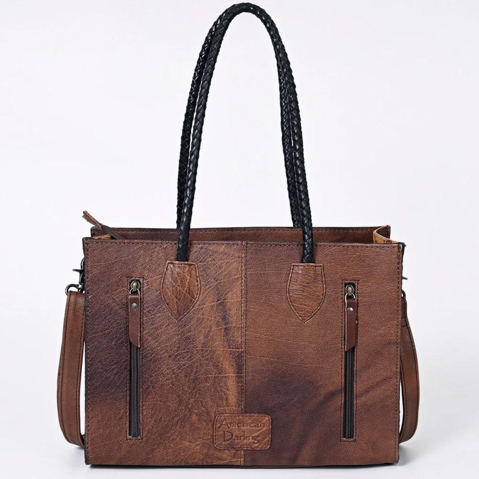 Tooled Leather Crossbody Purse, American Darling Concealed Carry Bag - Etsy
