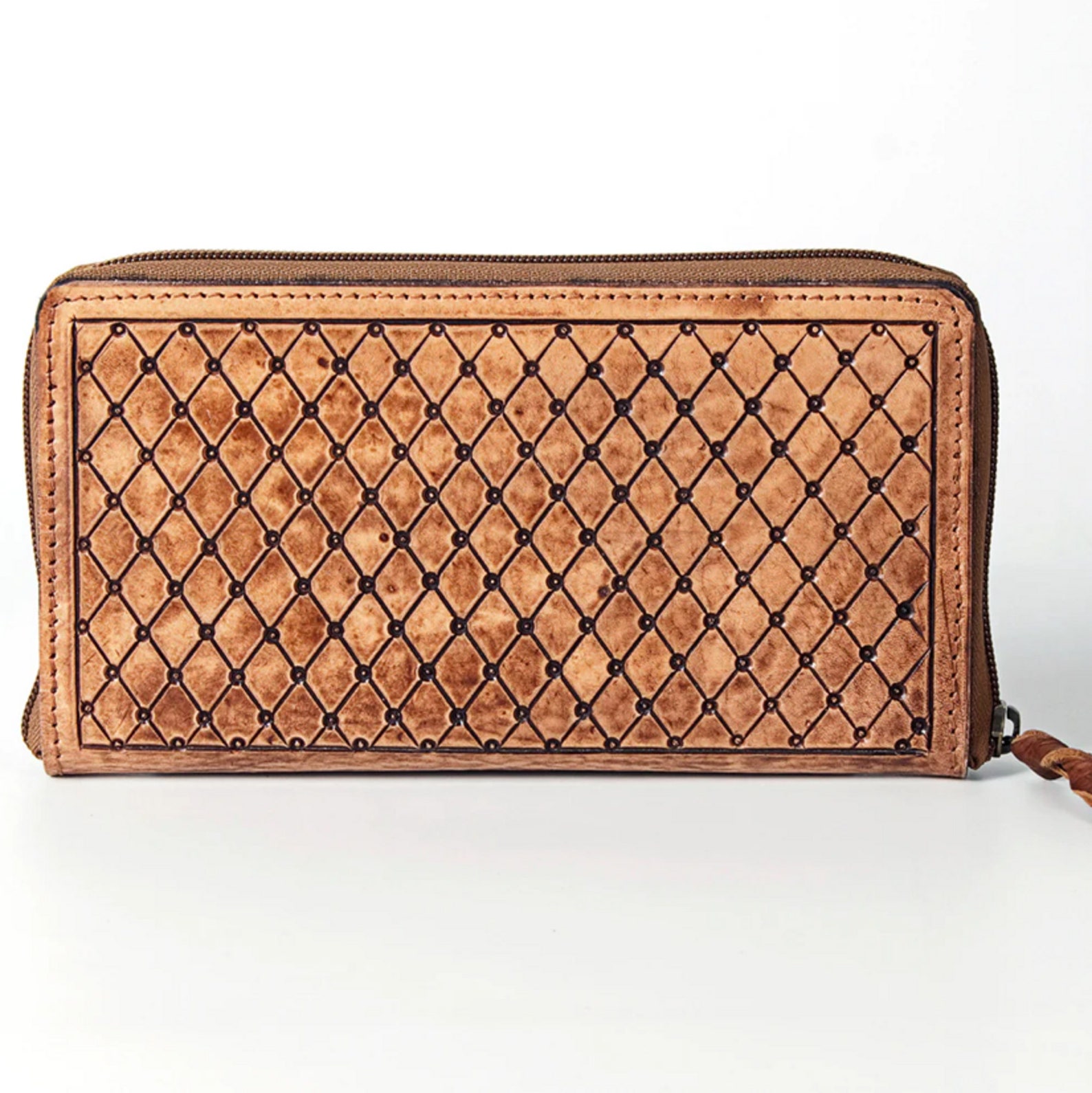 Hand-tooled Leather Wallet Genuine Leather Wallet American Darling ...