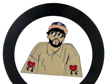 Bad Bunny Vinyl Record - Etsy