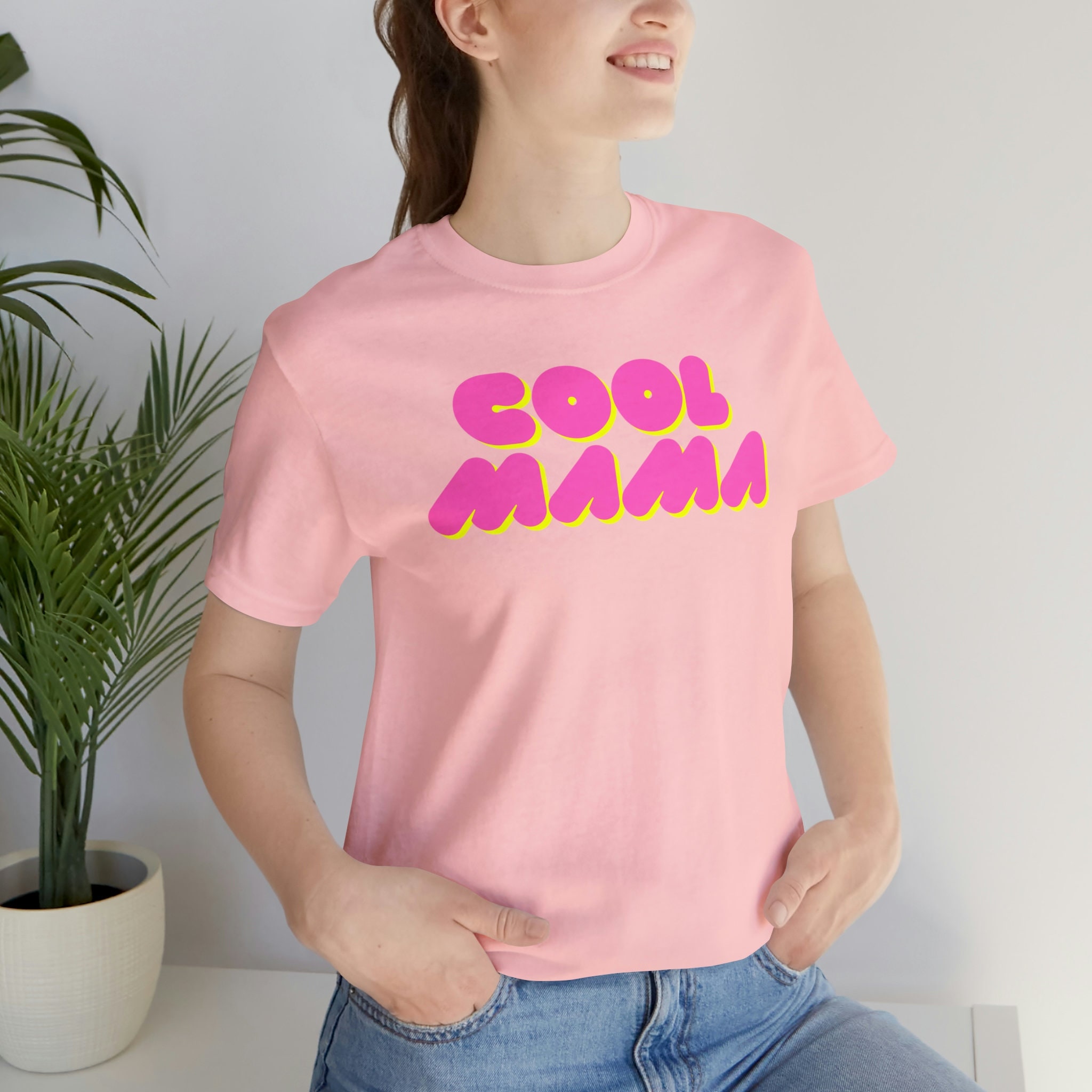 Cool Mama Mother's Day Tshirt, Custom Mom Tshirt, Mama Tee Shirt, Young ...