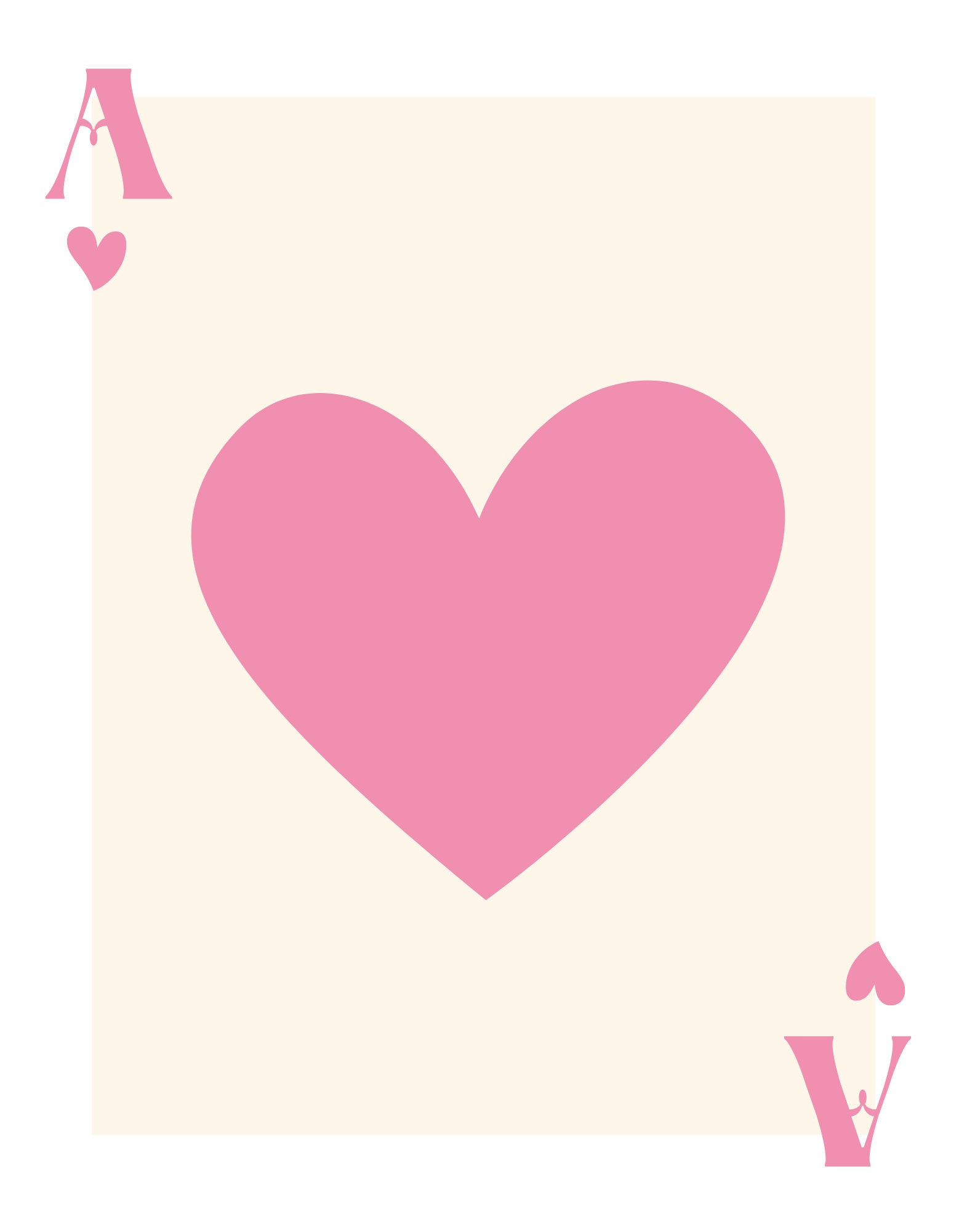 RETRO PINK HEART Card Digital Download Pop Color Vibrant Abstract Print ...