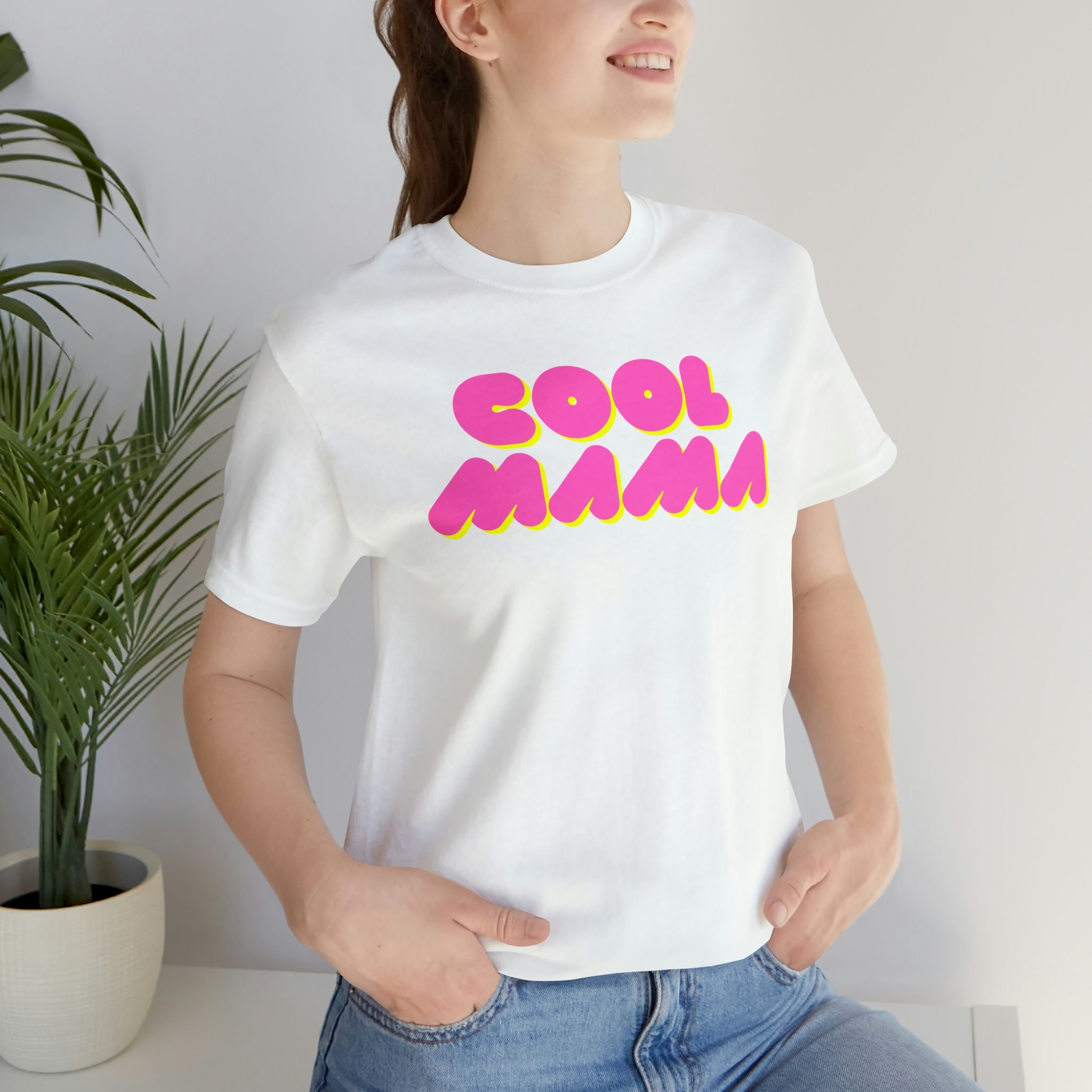 Cool Mama Mother's Day Tshirt, Custom Mom Tshirt, Mama Tee Shirt, Young ...