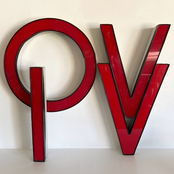 Vintage Wall Letters - Etsy