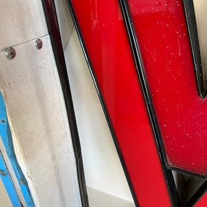 Red Marquee Letters - Etsy