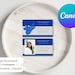 EDITABLE Class Reunion Name Tag Template | Instant Printable Download ...