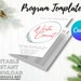 EDITABLE Concert Program Template Instant Printable Download Music ...