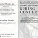 EDITABLE Concert Program Template | Instant Printable Download | Music ...